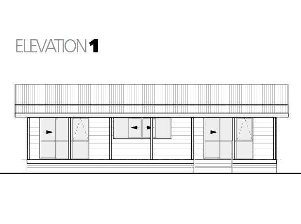 72m2 - One bedroom plus deck - Mount Timber Homes